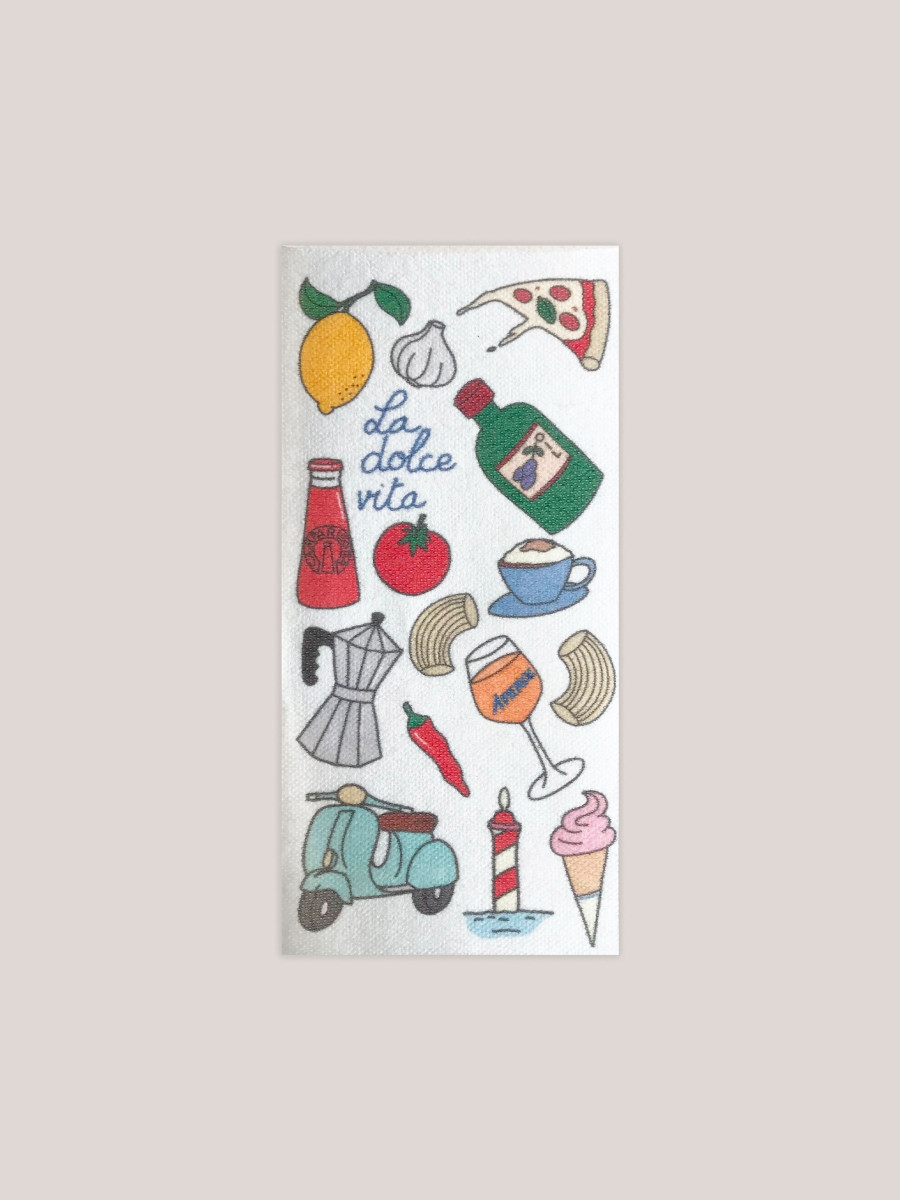 Italy, embroidery pattern - EASY BRODERIE, BRITNEY POMPADOUR