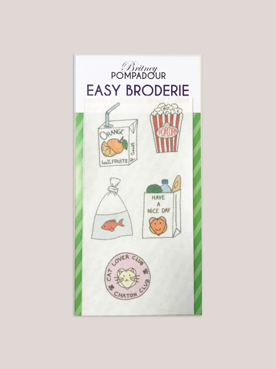 Motif de broderie have a nice day - EASY BRODERIE, BRITNEY POMPADOUR