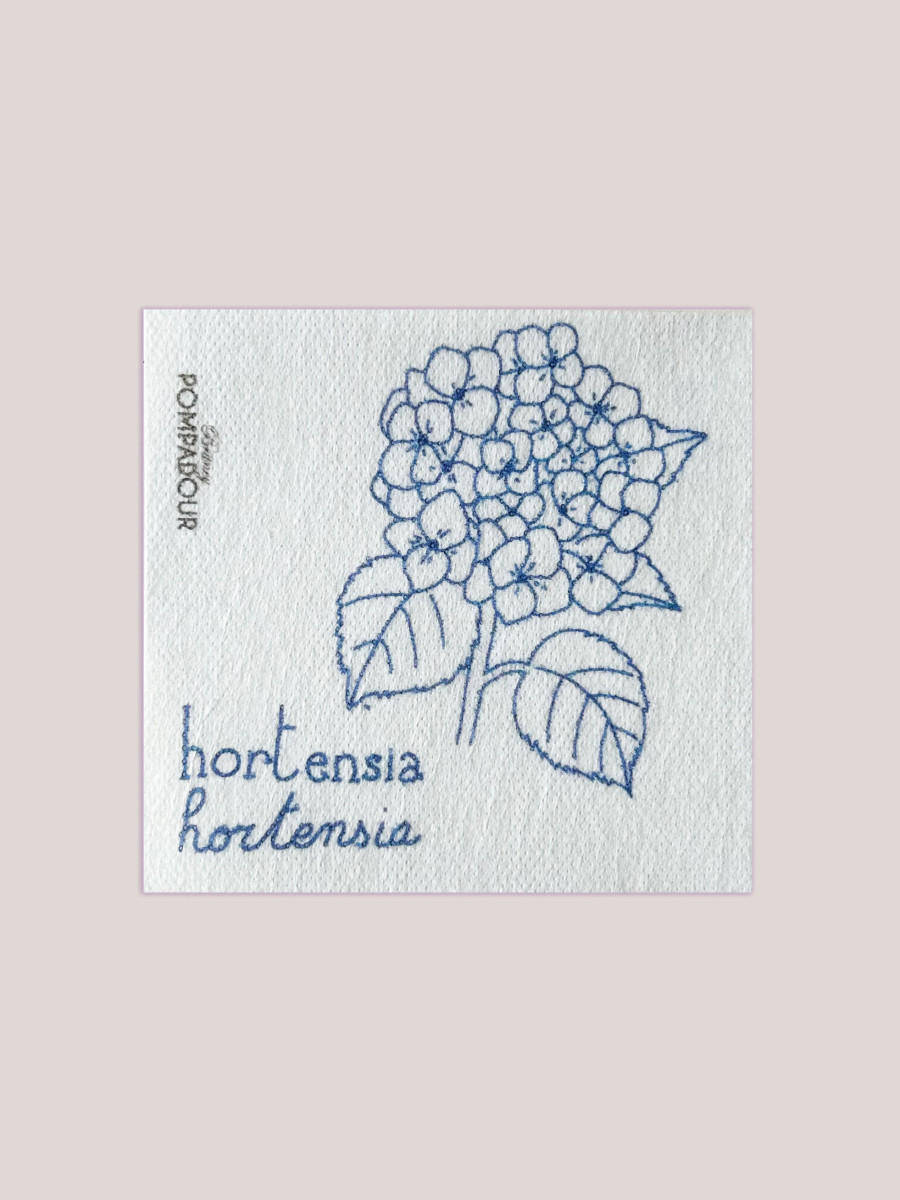 Hydrangea, Embroidery pattern